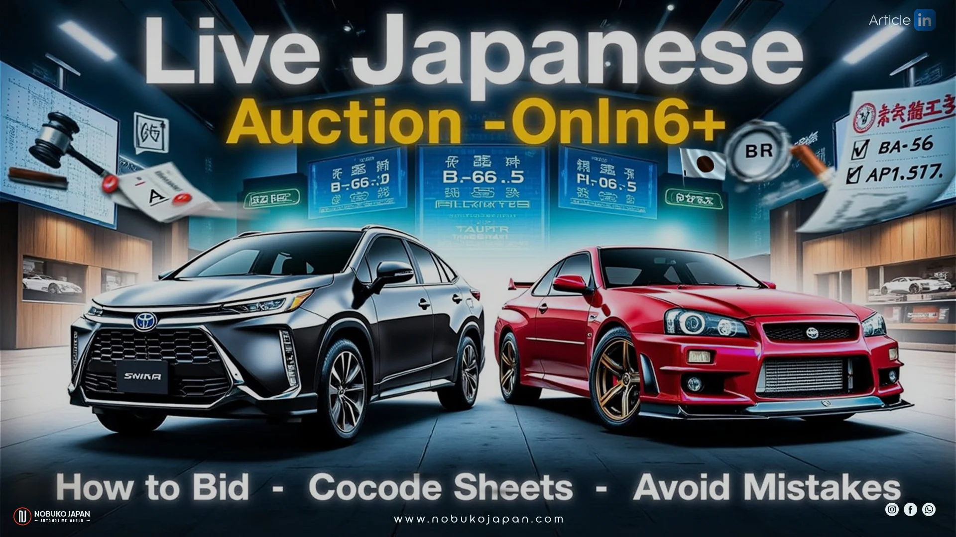 Live Japanese Car Auction Online: How to Bid in 2025